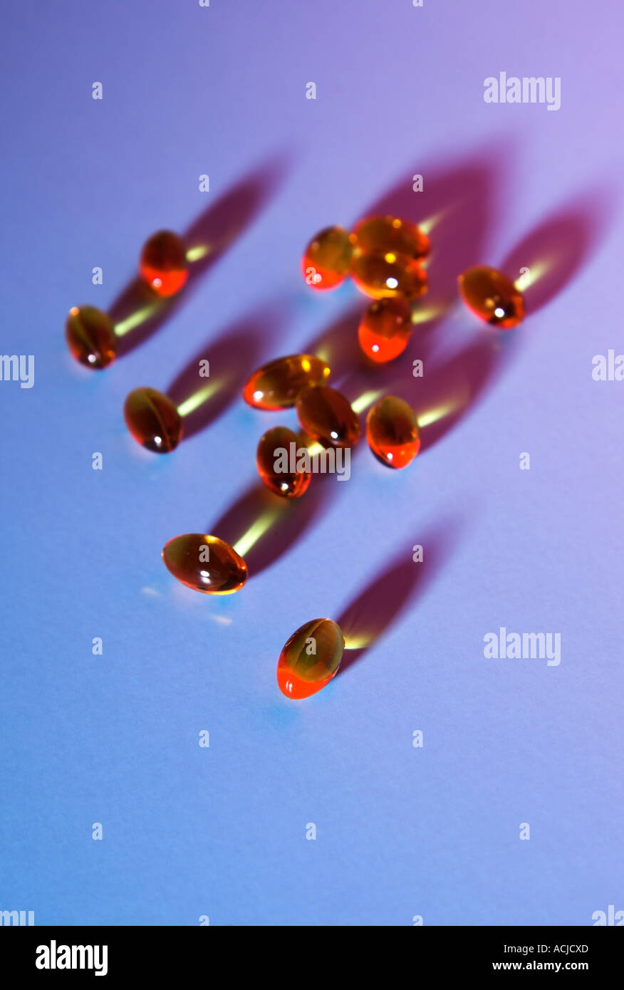 Translucent pill capsules Stock Photo - Alamy
