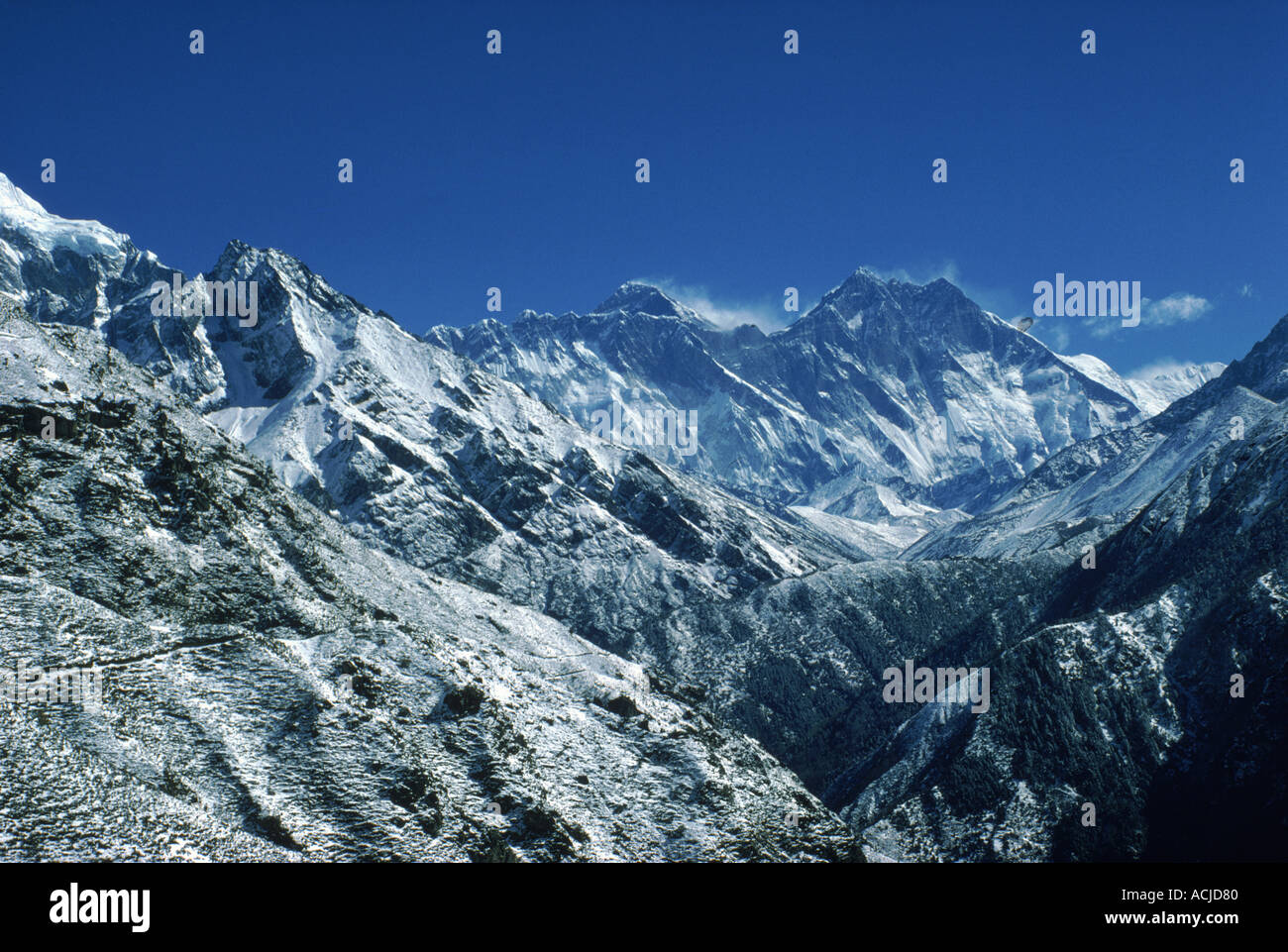 Mount everest lhotse face hi-res stock photography and images - Alamy
