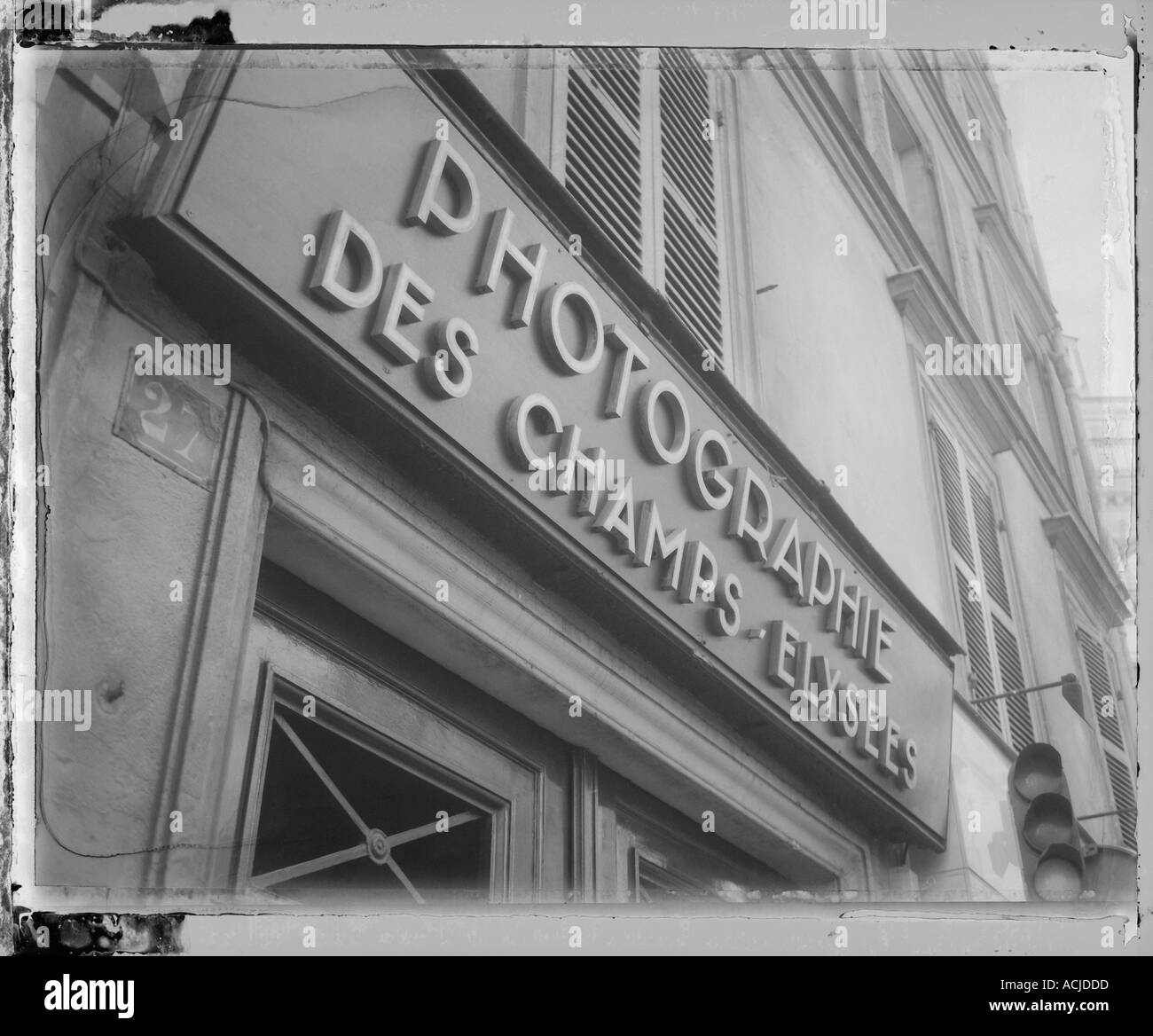 A french storefront Stock Photo - Alamy