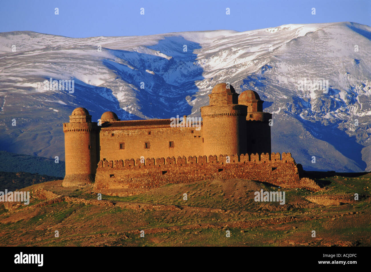 La Calahorra castle palace 16th century Sierra Nevada Spain Europe ...
