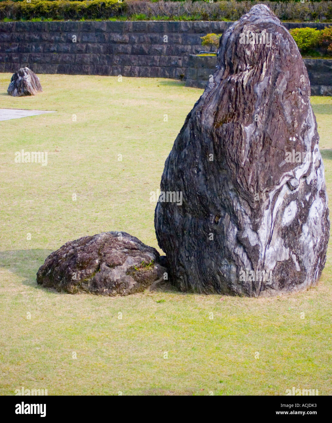 Spiritual rock formation, Japan Stock Photo - Alamy