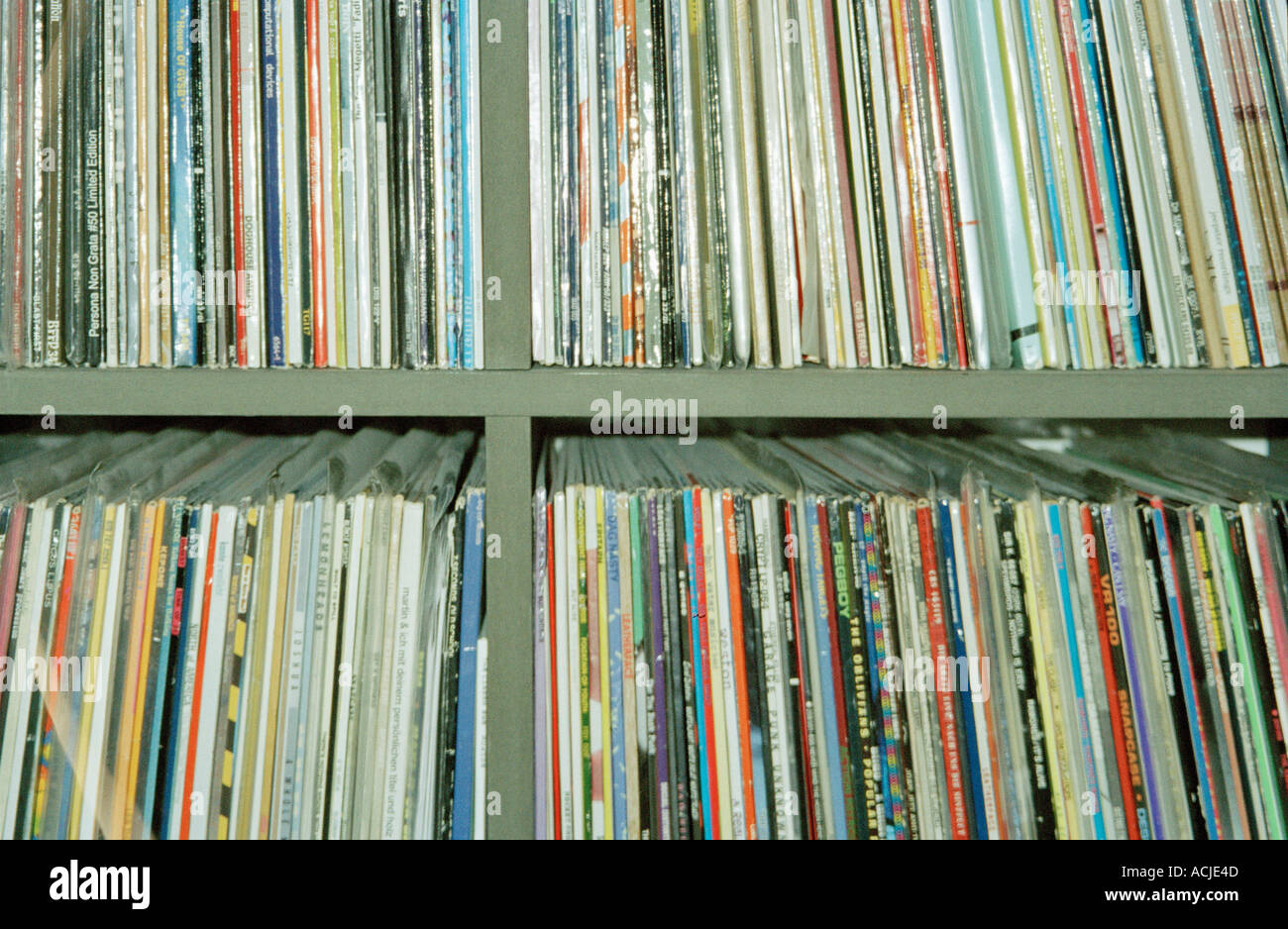 A record collection Stock Photo - Alamy
