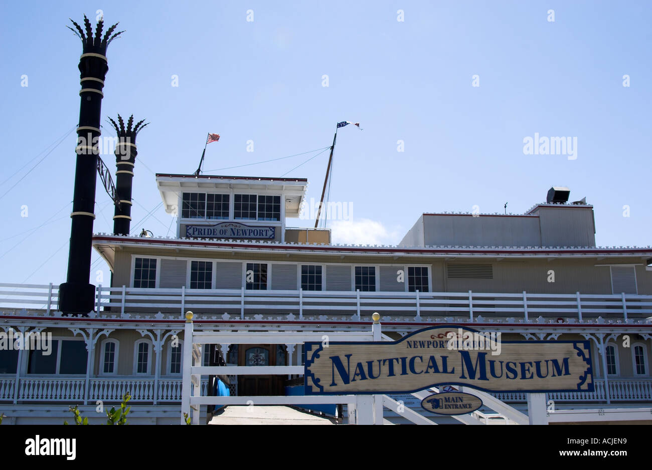 Pride of Newport riverboat Nautical Museum in Newport Harbor, Newport ...