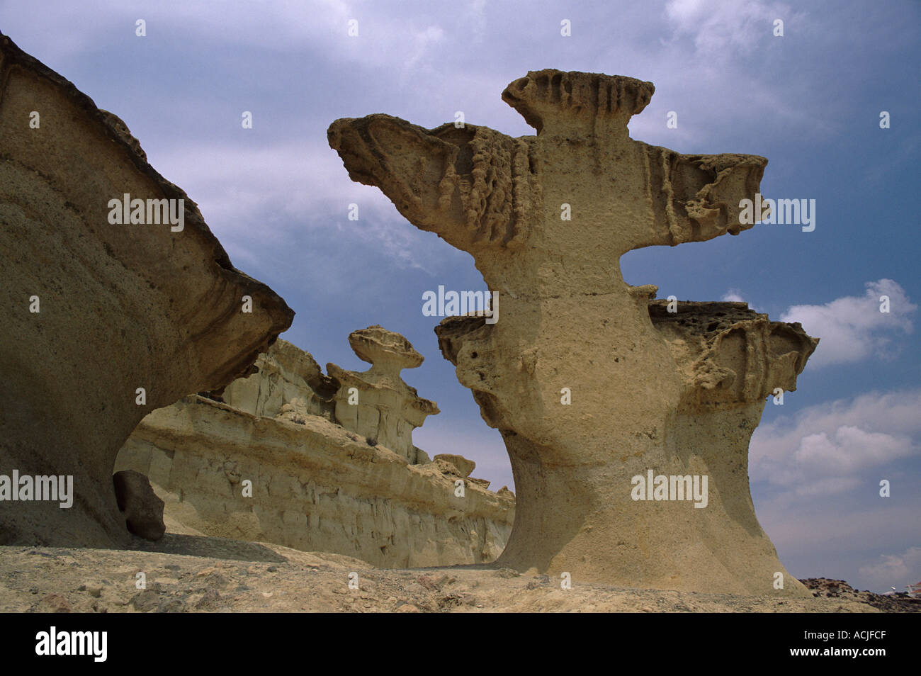 Rock formations created by weather erosion hi-res stock photography and ...