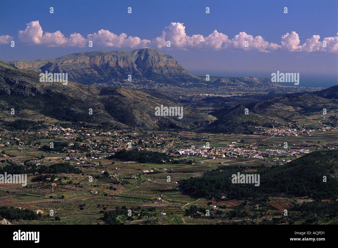 Montgo mountain NP Alicante Spain Europe Stock Photo - Alamy