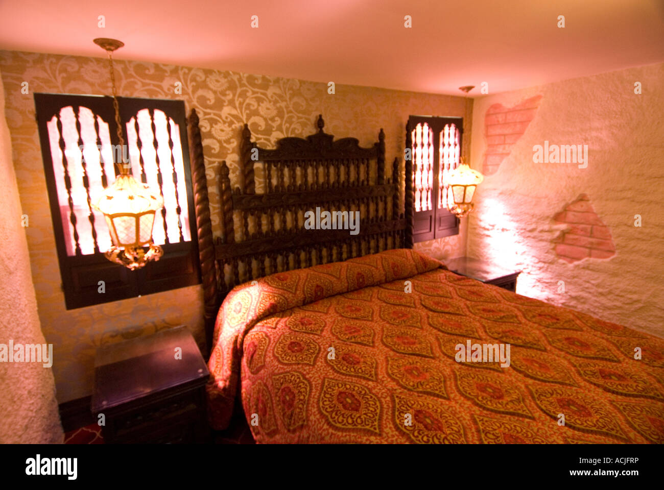 Room at Madonna Inn, hotel at San Luis Obispo, California Stock Photo ...