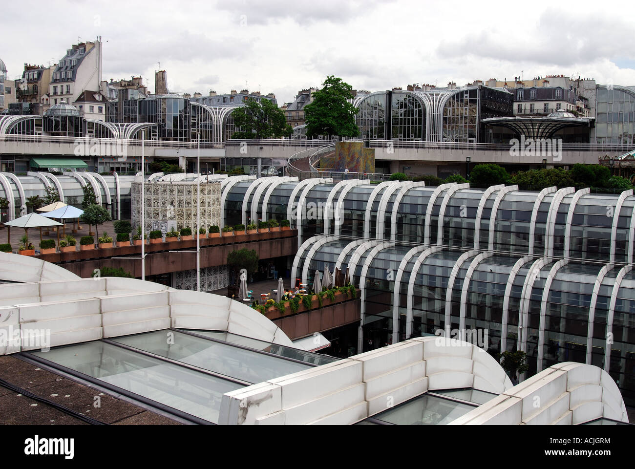 LES HALLES PARIS Stock Photo - Alamy