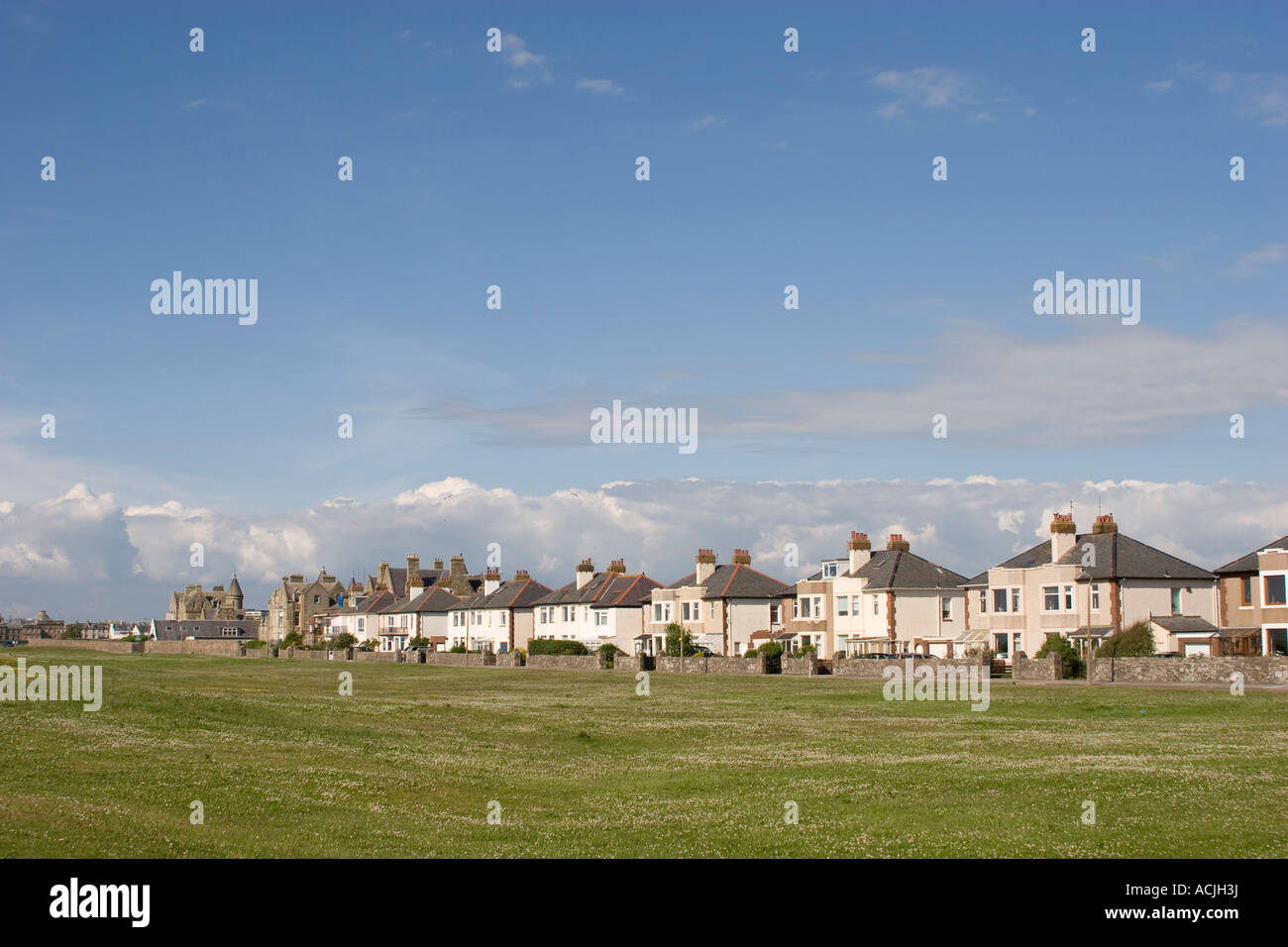 View of the town of Ayr Scotland Stock Photo - Alamy