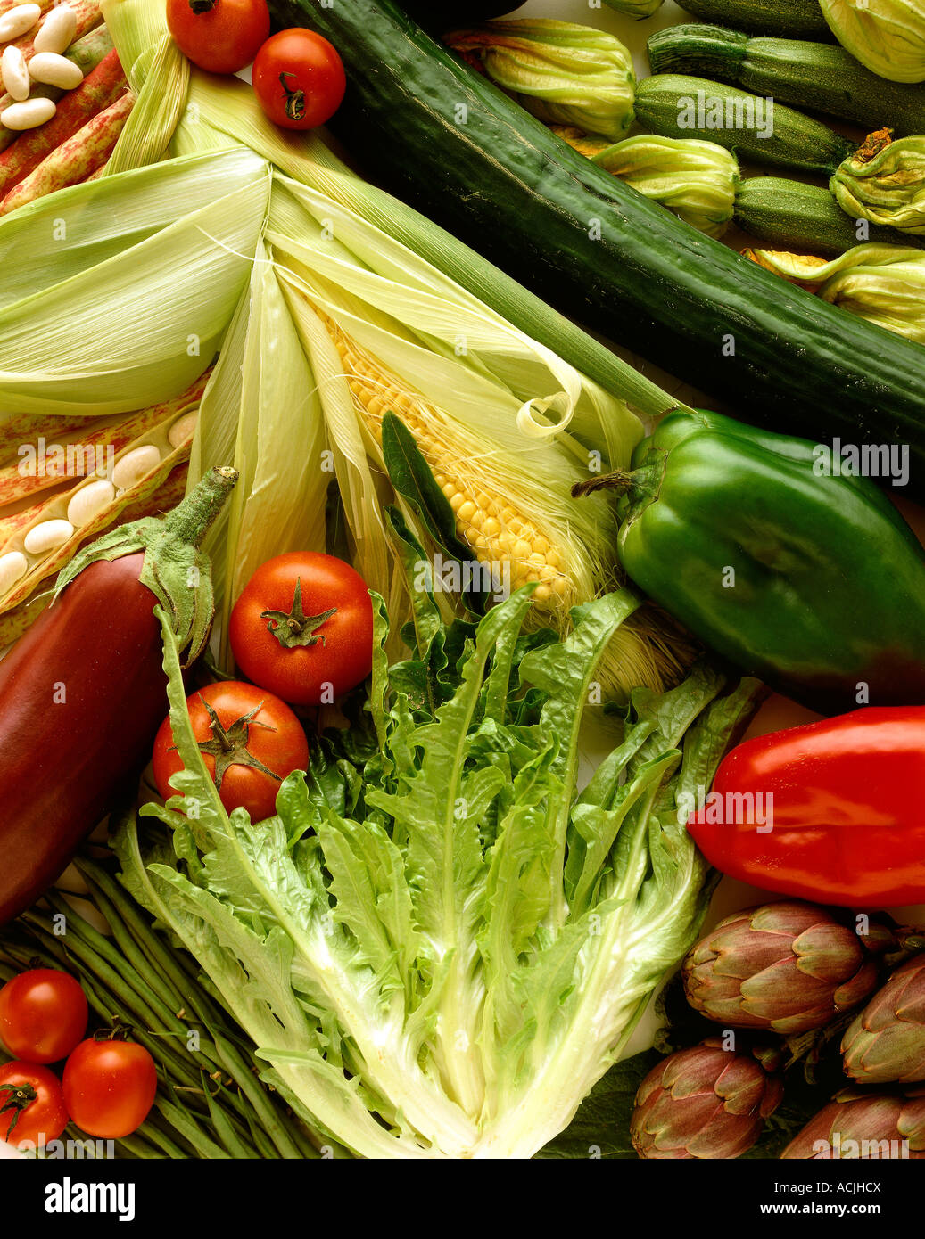 Different sorts of vegetables Stock Photo - Alamy