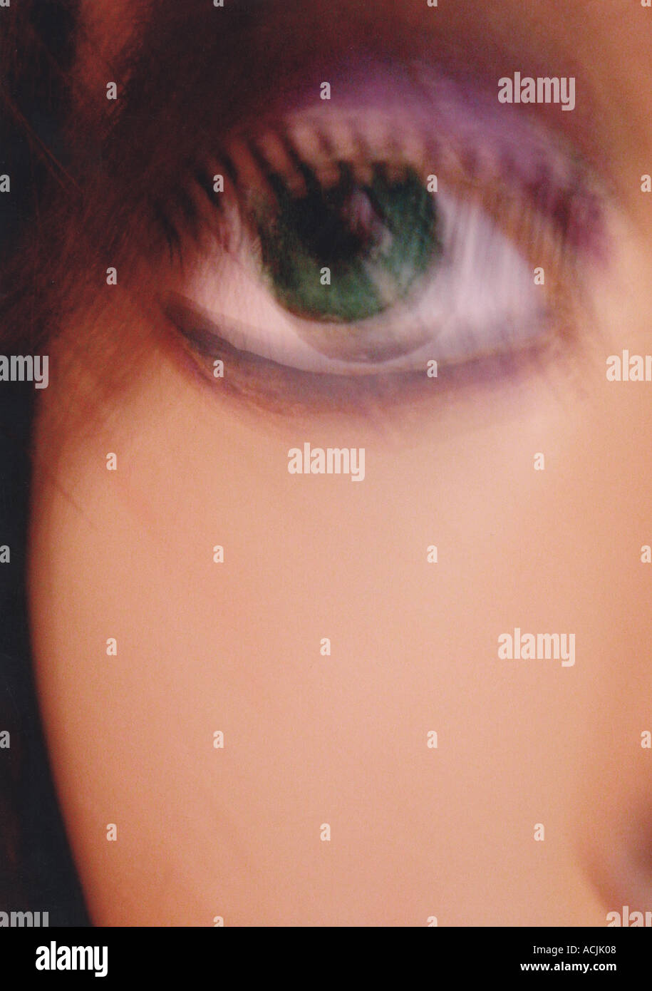 Female face detail Stock Photo - Alamy