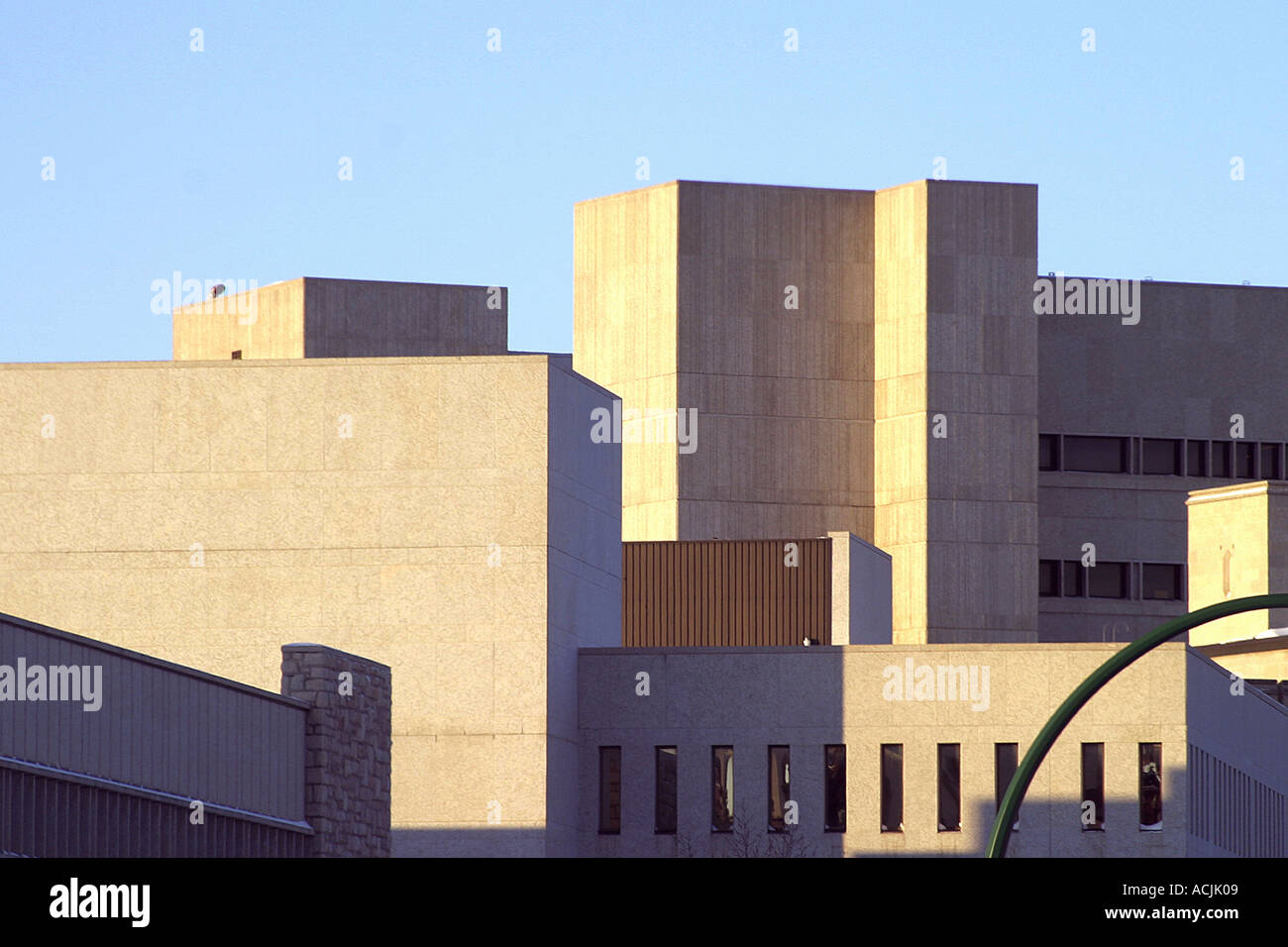 A mesh of concrete bulidings Stock Photo - Alamy