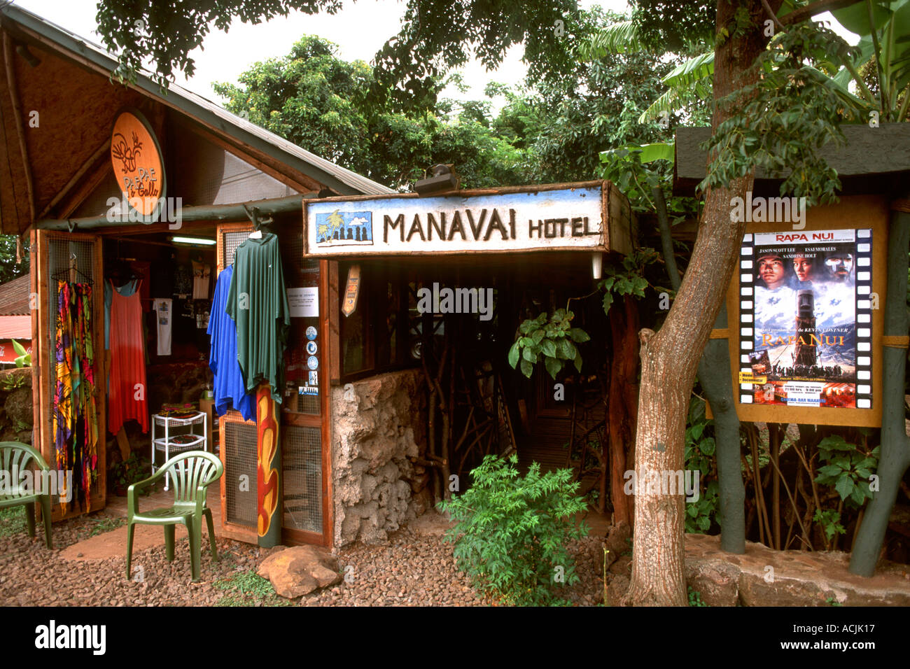 Tourism at Manavai Hotel Easter Island during Tapati Festival Rapa Nui ...