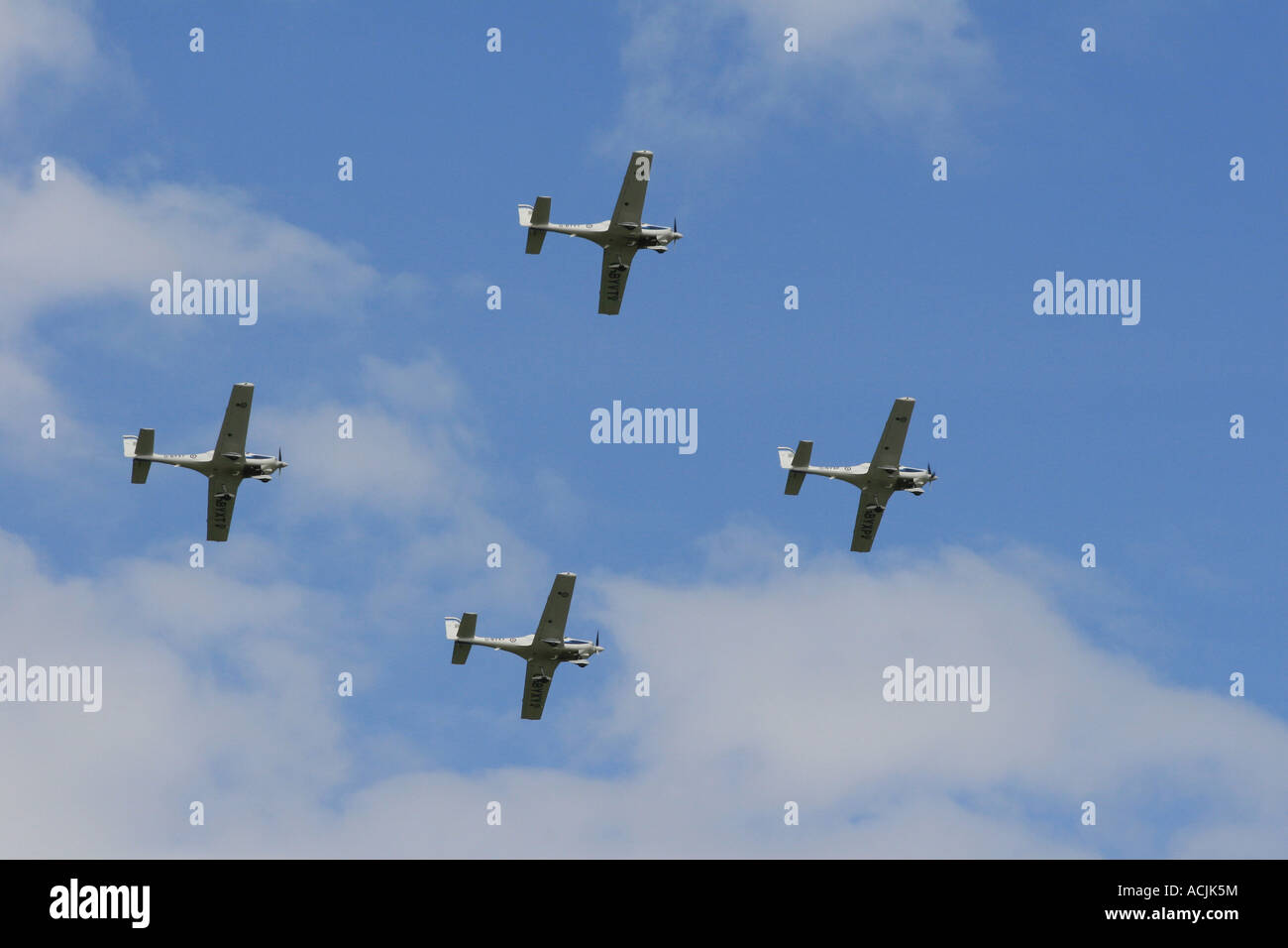 RAF Grob Tutor Training Aircraft RAF Wyton Stock Photo - Alamy