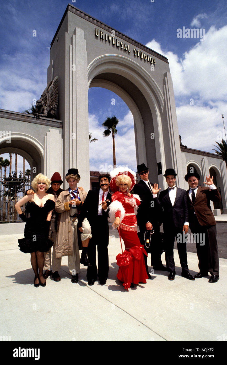 Famous actor impersonators at Universal Studios in Orlando Florida ...