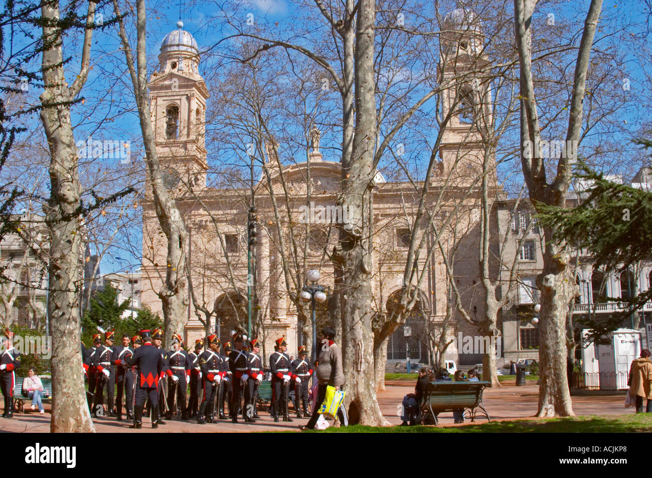 Uruguay Montevideo Plaza Constitucion High Resolution Stock Photography ...
