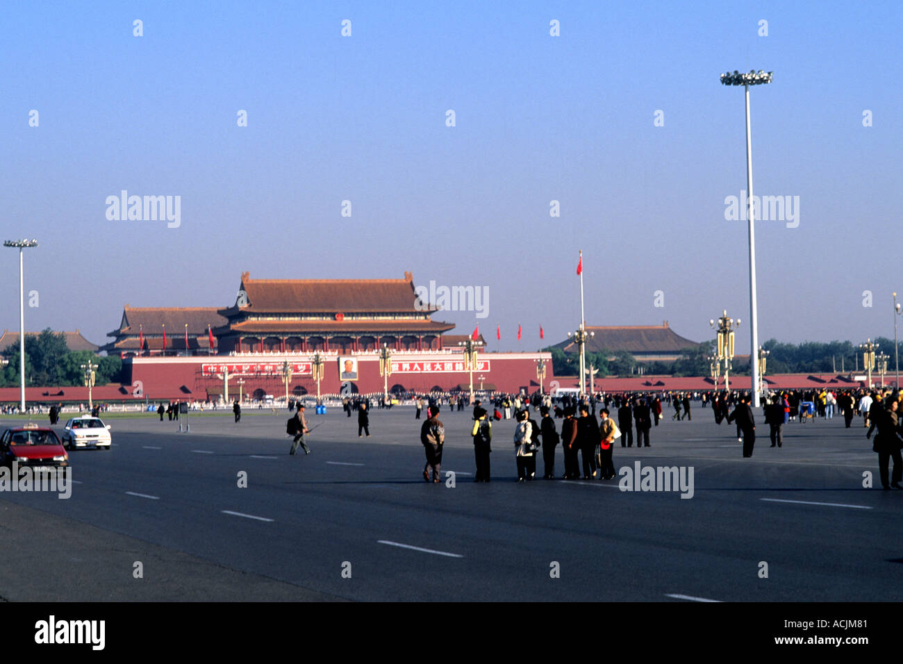 Tiananmen Square in Beijing China Stock Photo - Alamy
