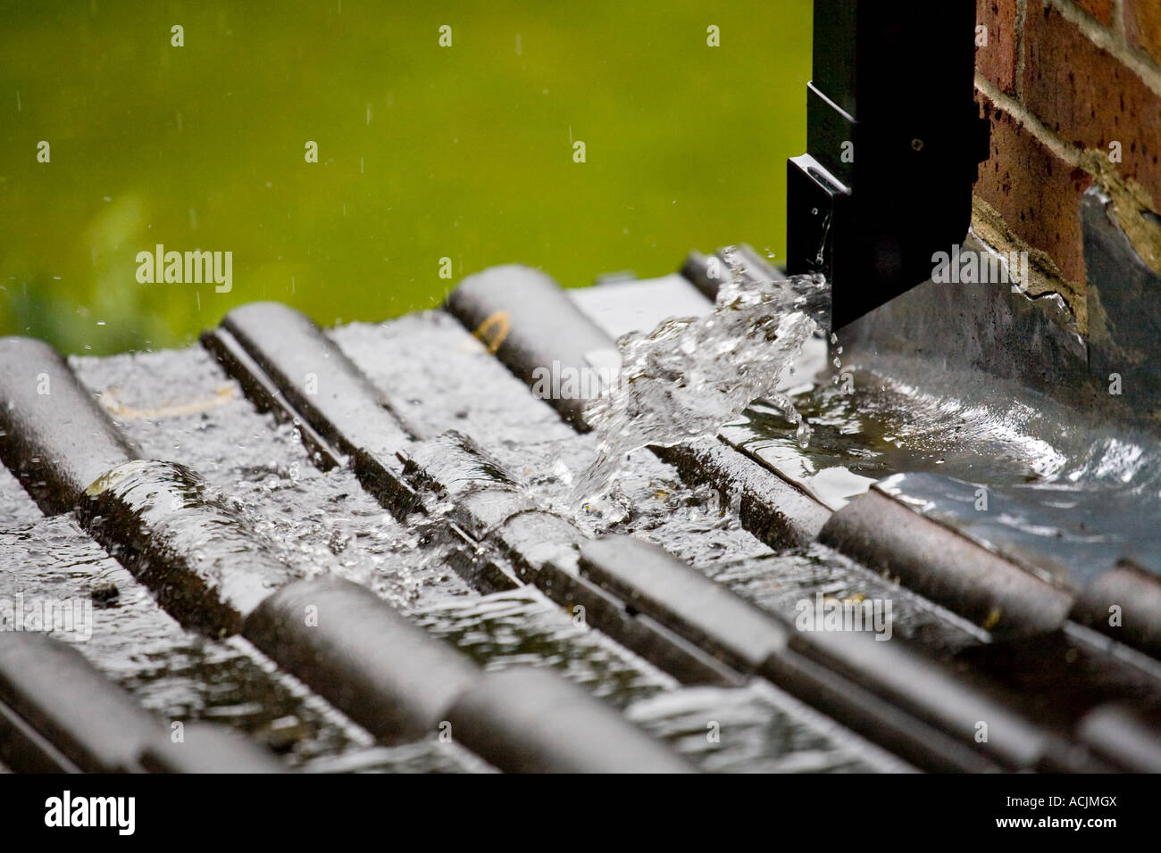 Rain out of gutter hi-res stock photography and images - Alamy