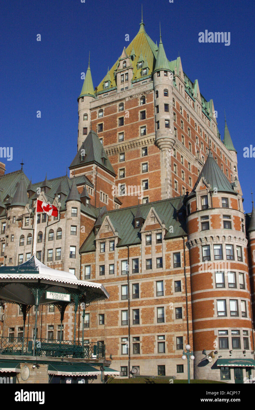 Chateau Frontenac Quebec City Canada Stock Photo - Alamy