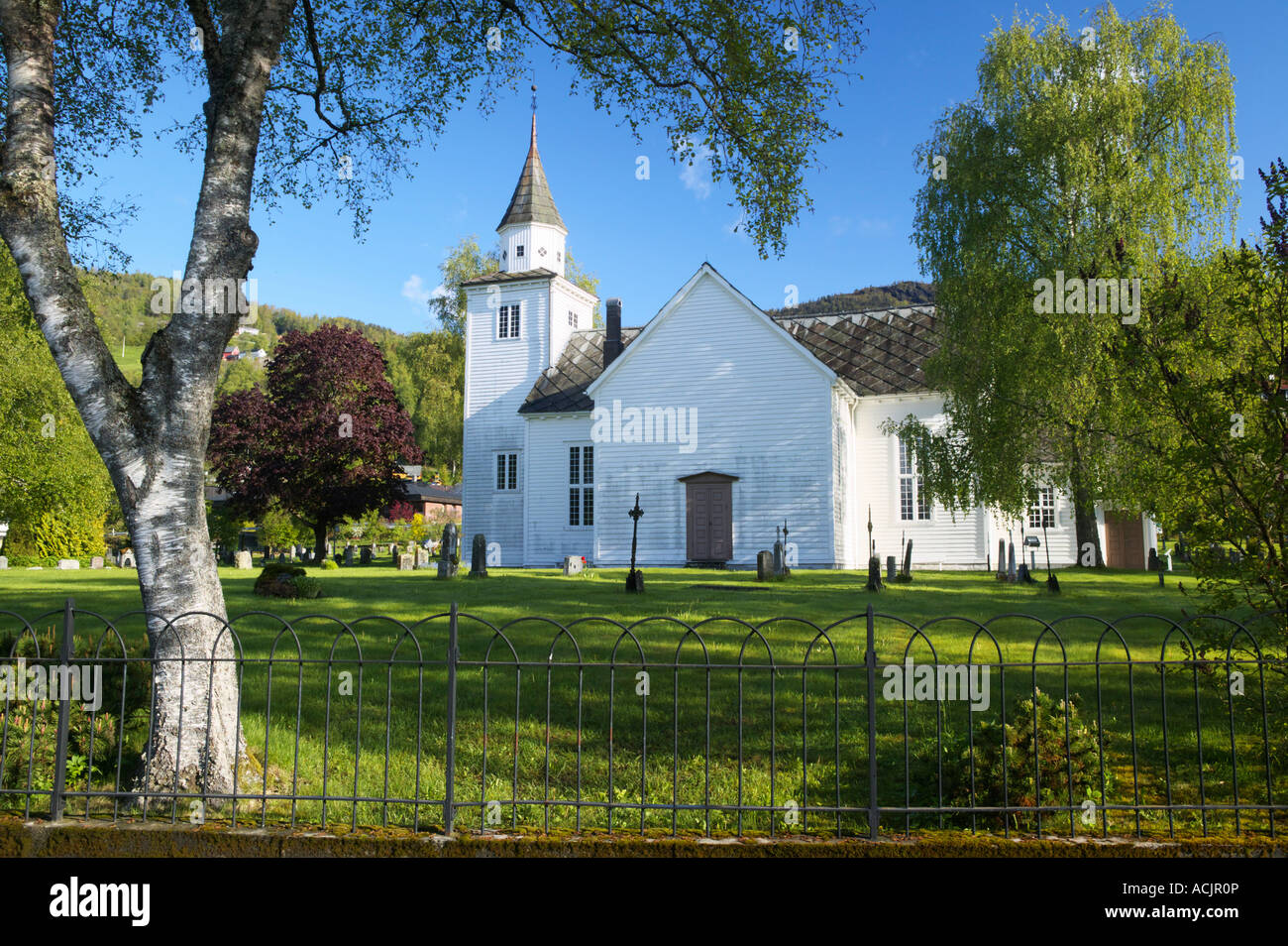 Ulvik Church, Ulvik, Hordaland, Norway Stock Photo - Alamy