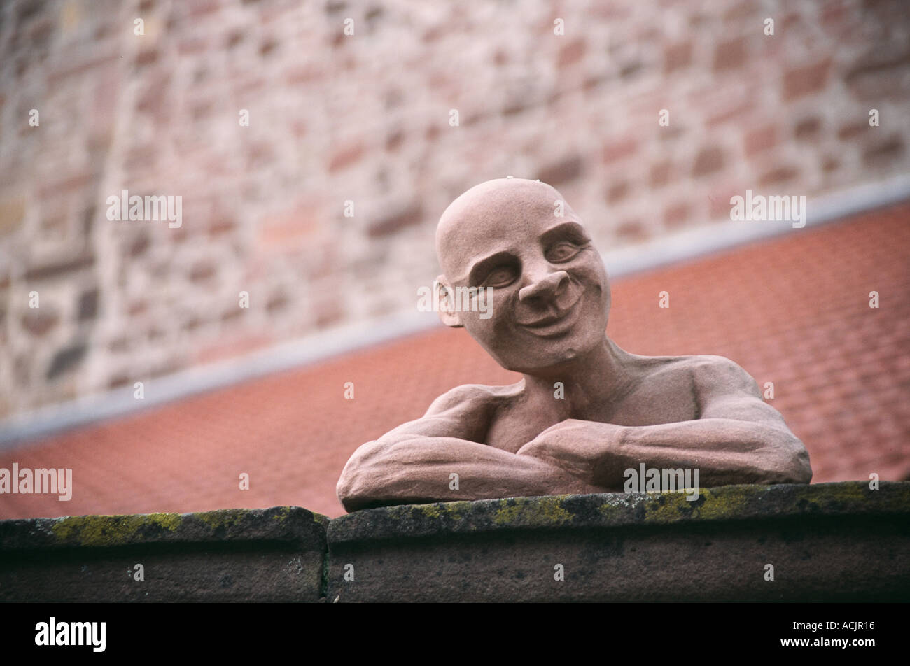 A sculpture of a mythical character Germany Stock Photo - Alamy
