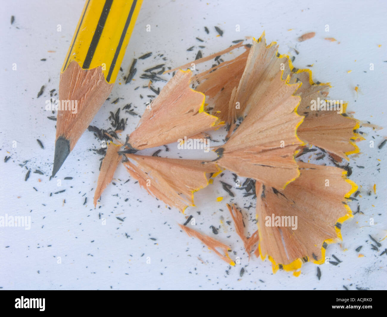 Pencil shavings sharpenings hi-res stock photography and images - Alamy