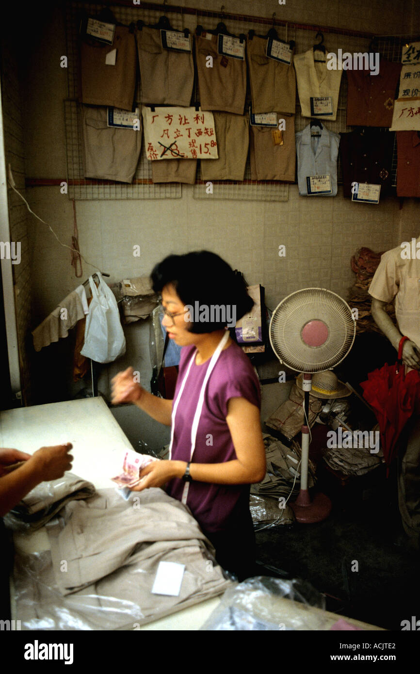 Chinese storekeeper Beijing China Stock Photo - Alamy