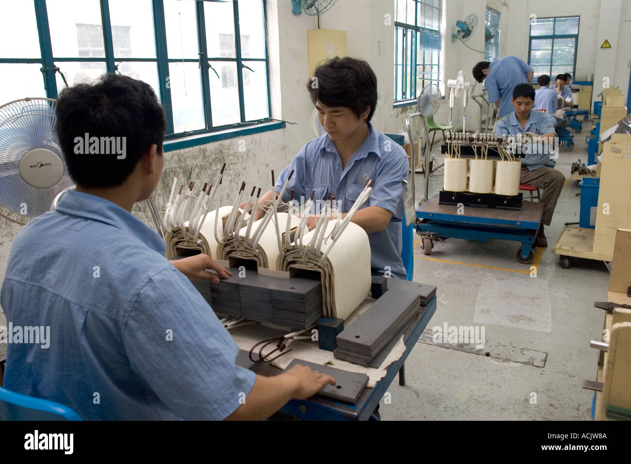 Chinese Electronics Factory Shanghai Stock Photo - Alamy