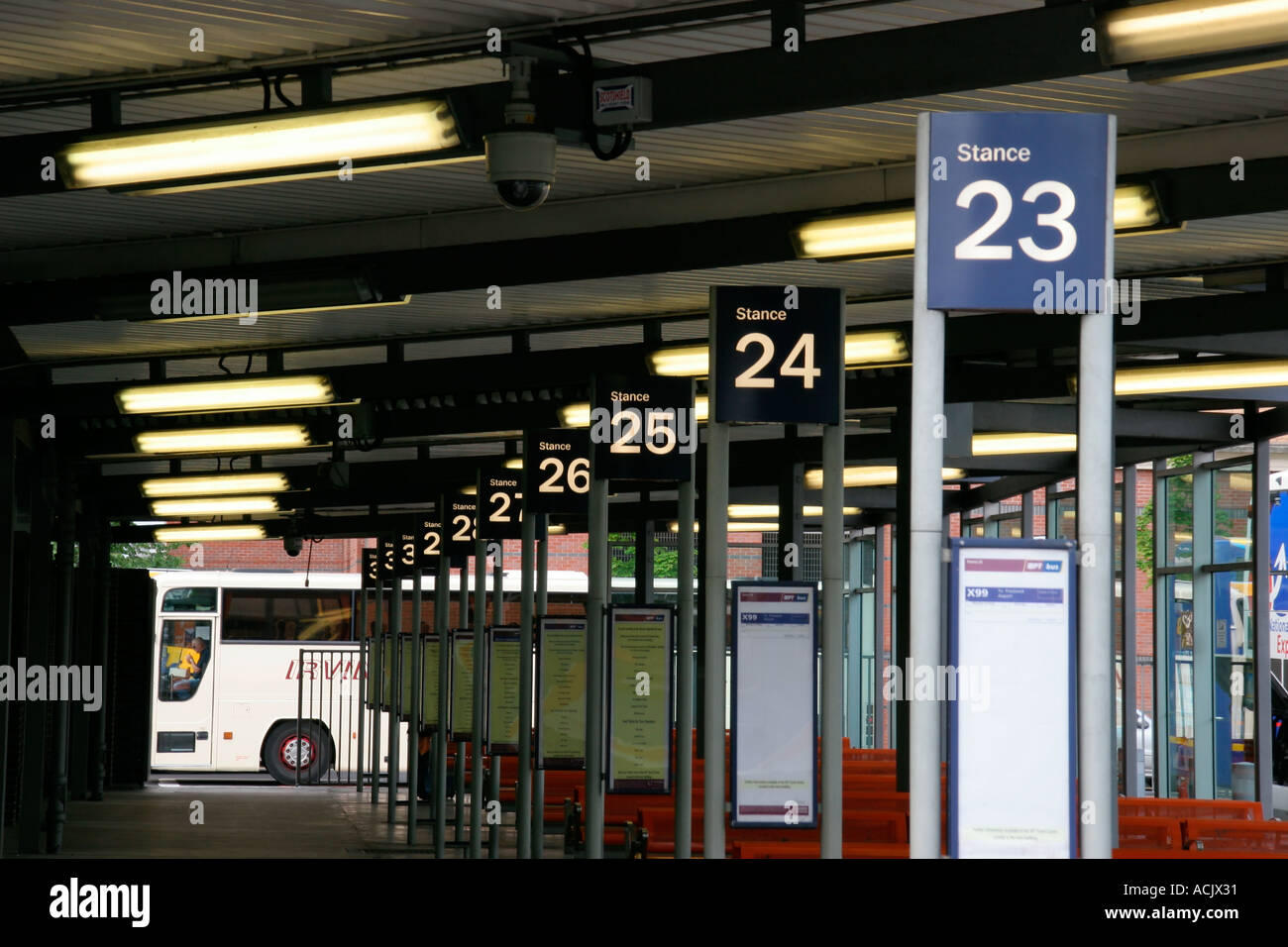 Deserted Bus stance Stock Photo - Alamy