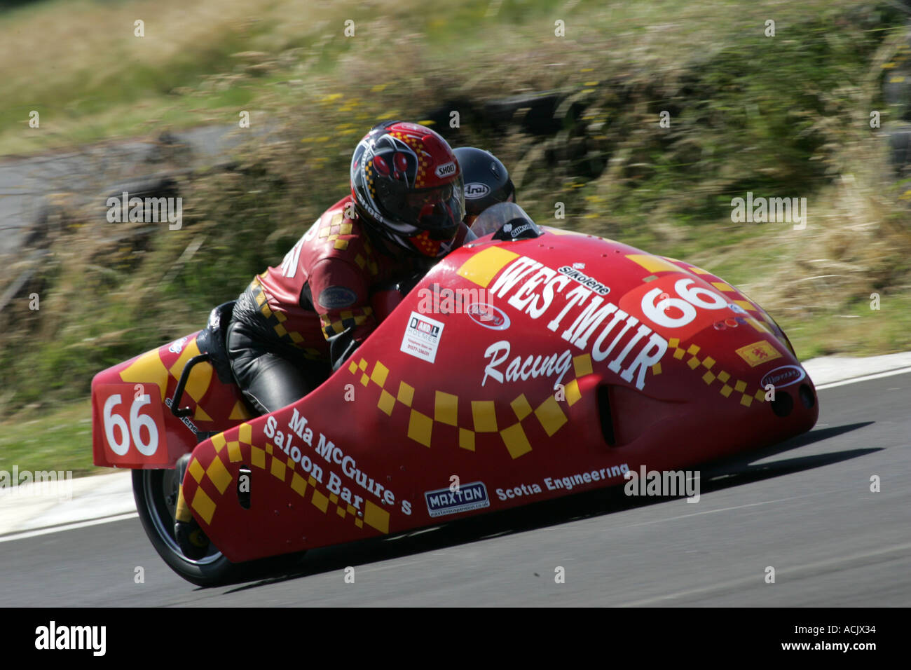 Road racing sidecar hi-res stock photography and images - Alamy