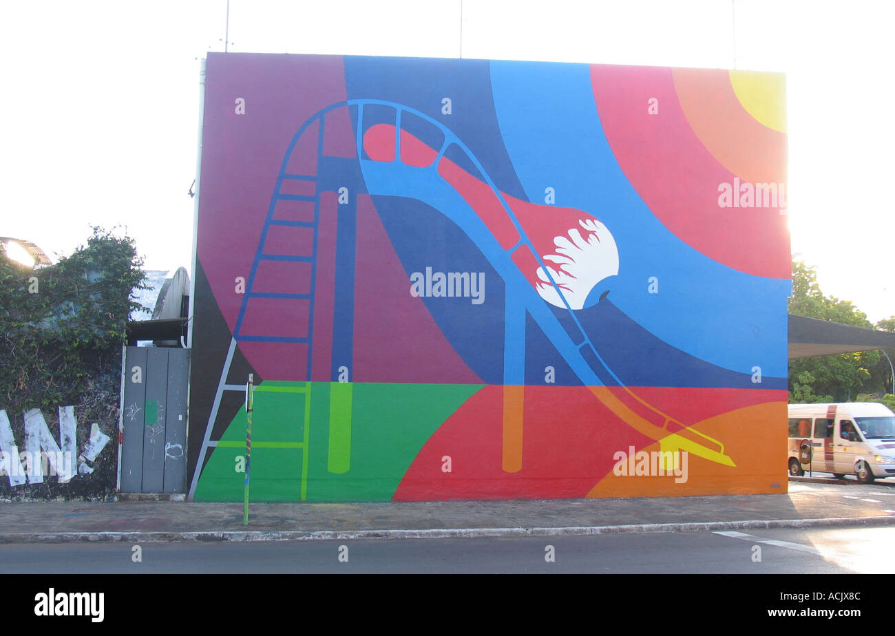 Graffiti Brasilia BR Stock Photo - Alamy