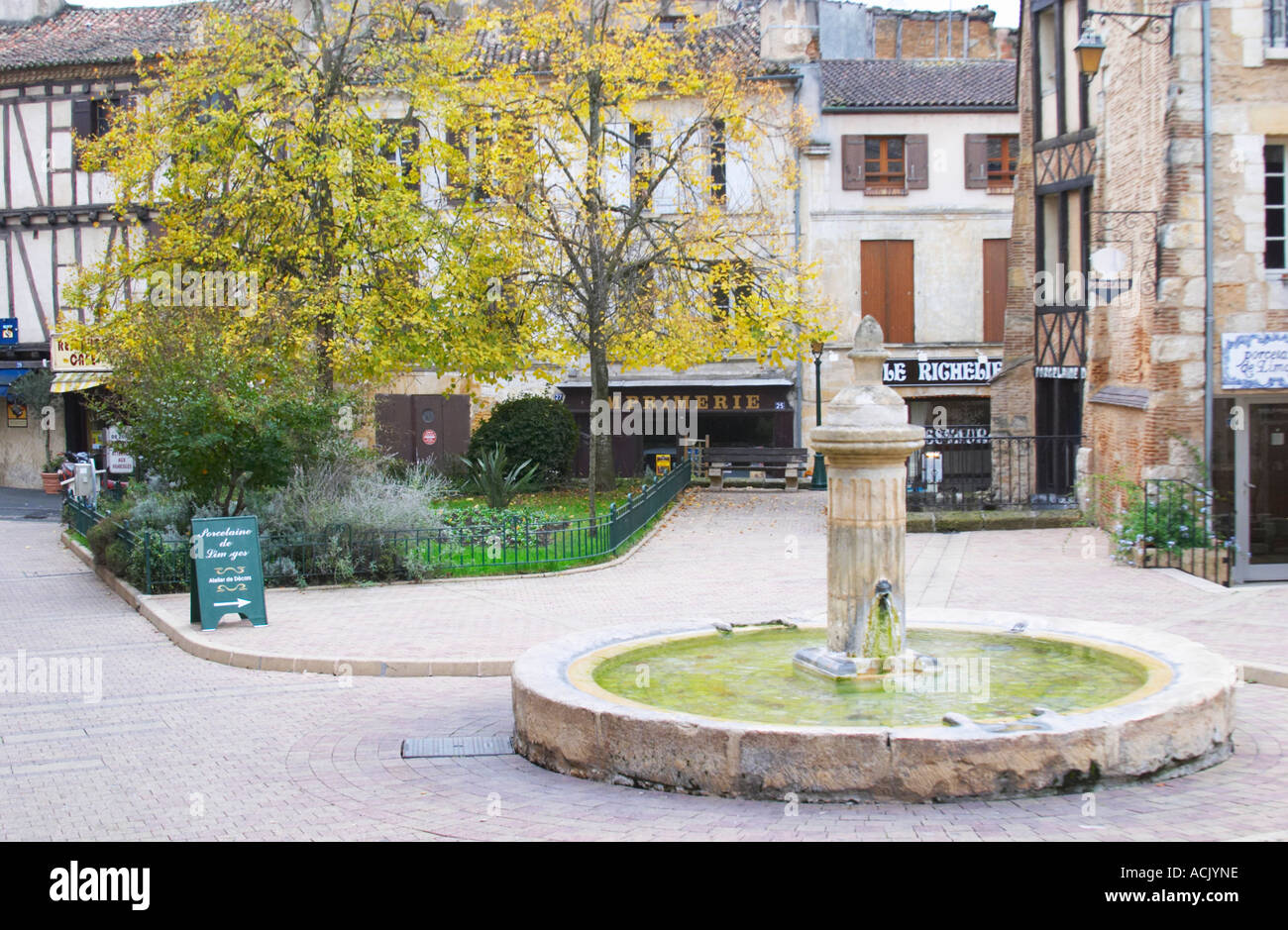 The main town square in the Old Town. on Place Pelissiere Square ...