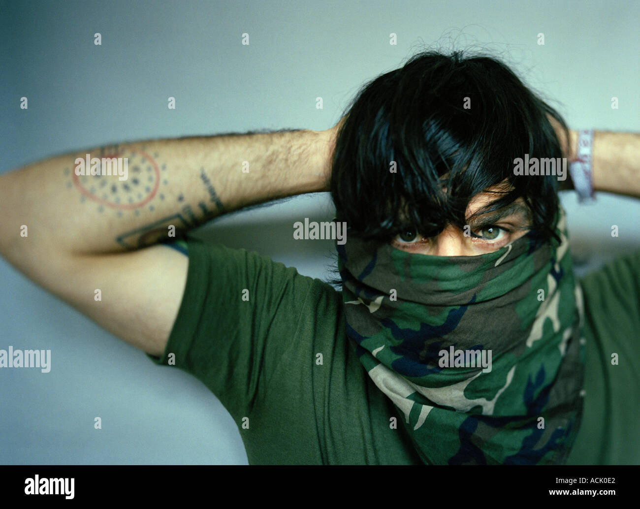 Bandana face covering hi-res stock photography and images - Alamy