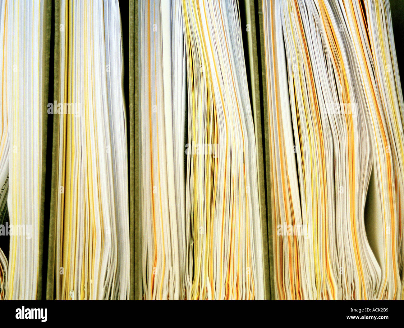 A stack of papers Stock Photo - Alamy