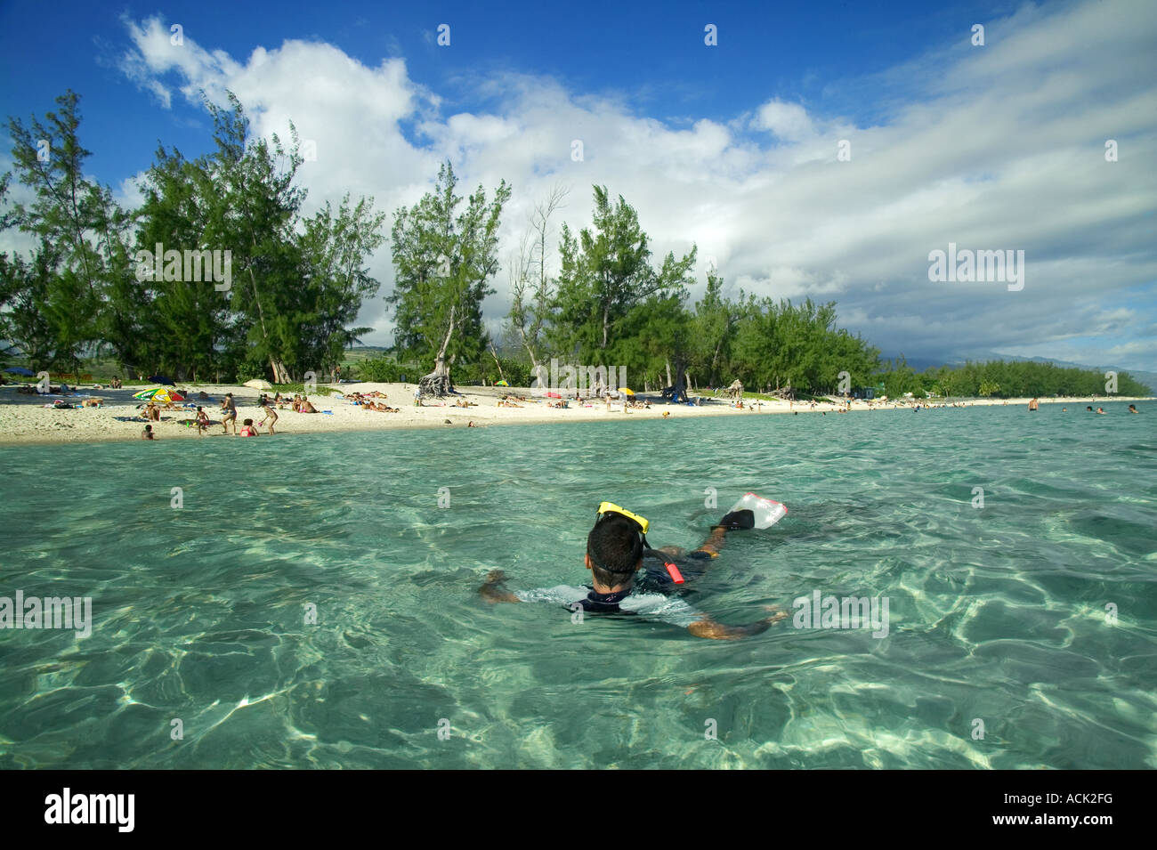 L'Hermitage - Reunion Island Stock Photo - Alamy