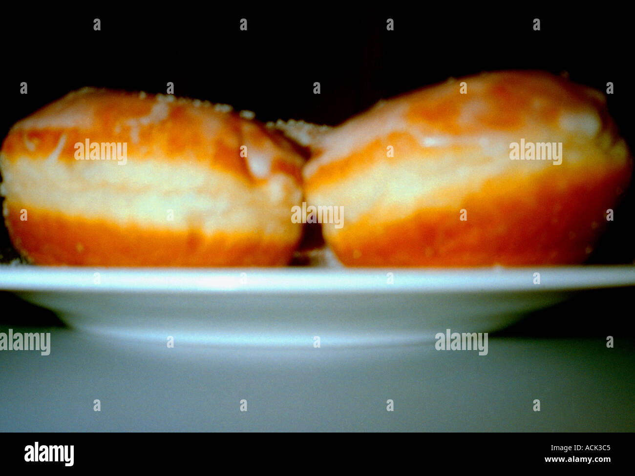 Berliner on plate hi-res stock photography and images - Alamy