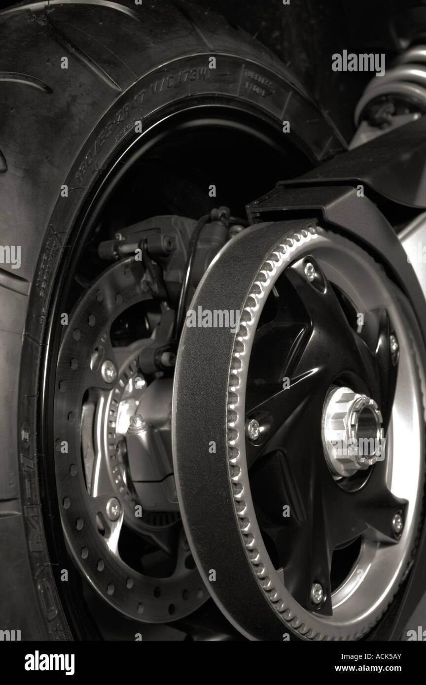 Belt drive motorcycles hi-res stock photography and images - Alamy