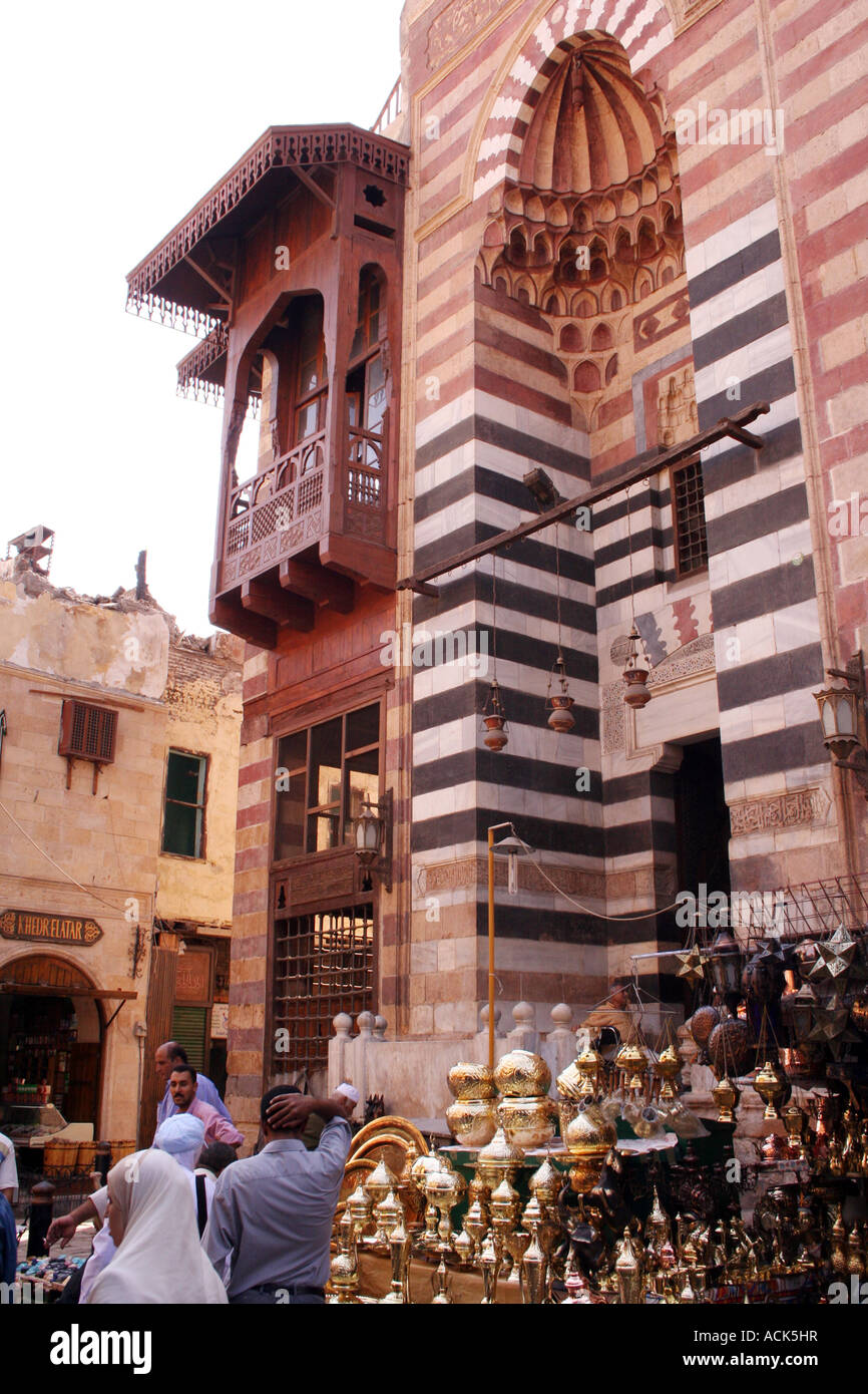 sultan Al Ghori mosque in cairo Stock Photo - Alamy