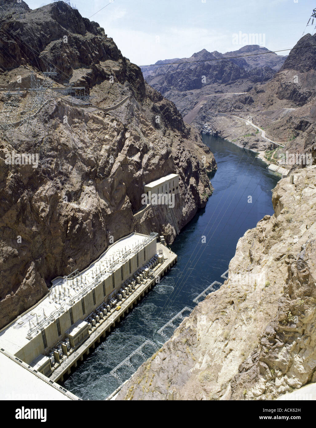 geography / travel, USA, Nevada, Hoover Dam, Colorado River, power ...