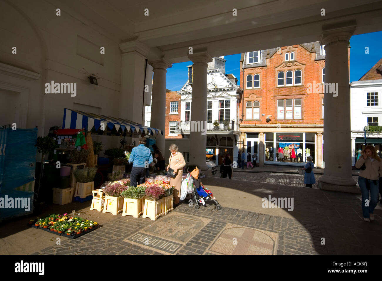 UK england surrey guildford town hall Stock Photo - Alamy