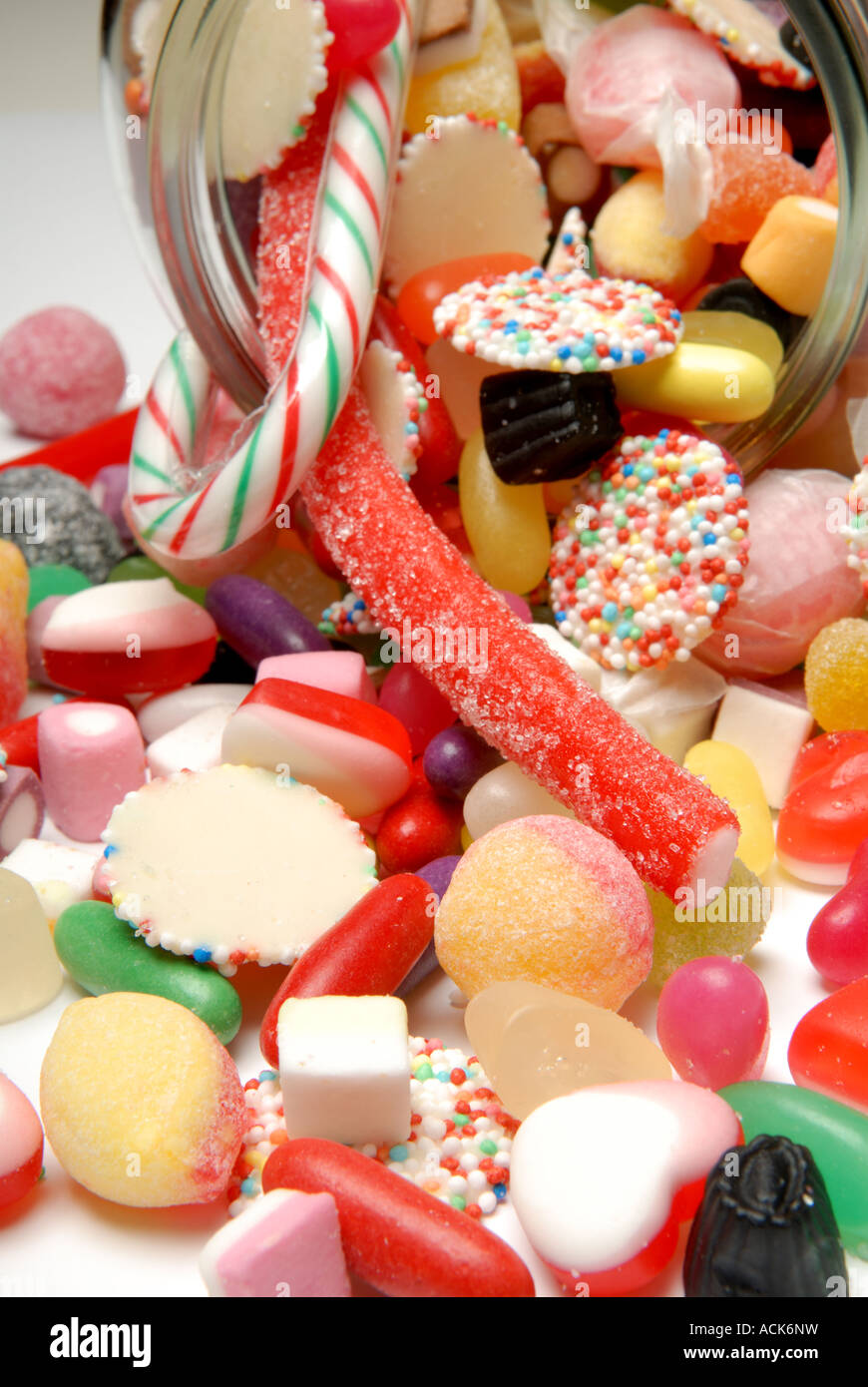Assortment of sweets Stock Photo - Alamy