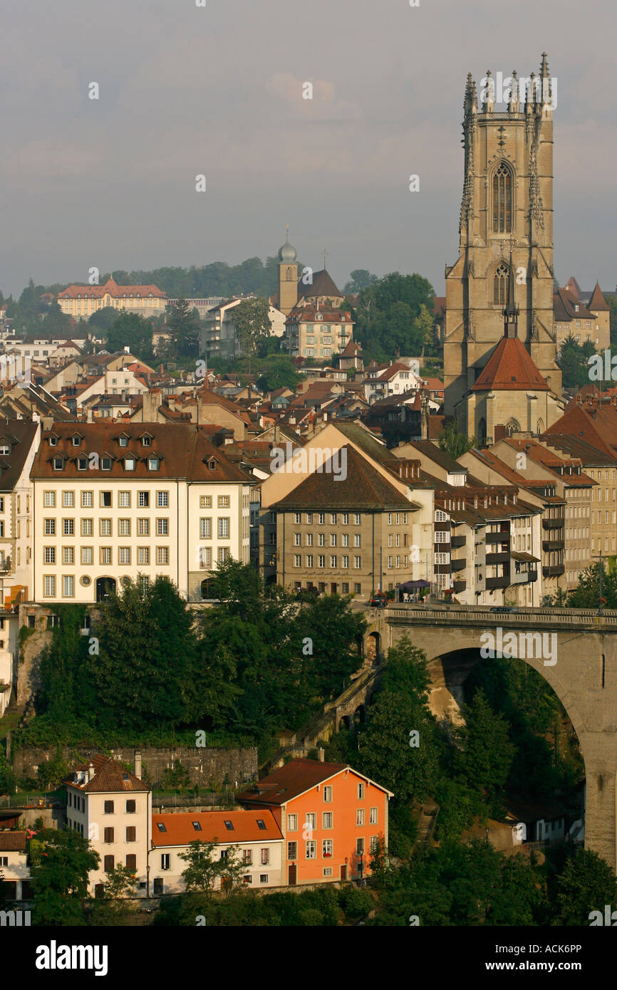 Cathedrale st nicolas fribourg hi-res stock photography and images - Alamy