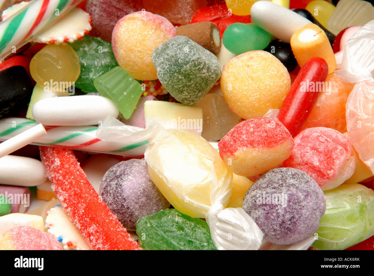 Assortment of sweets Stock Photo - Alamy