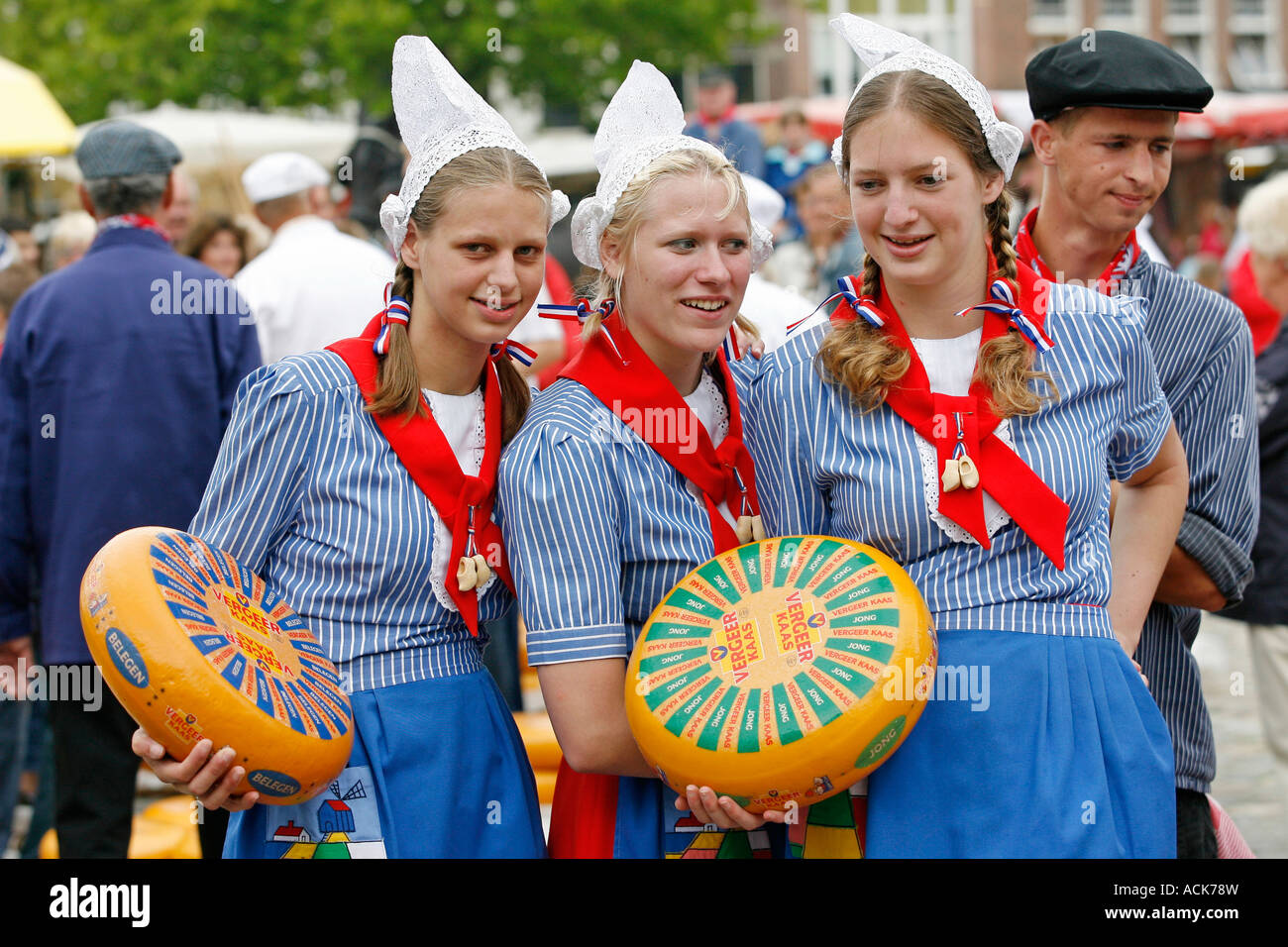 Dutch girls cheese hi-res stock photography and images - Alamy