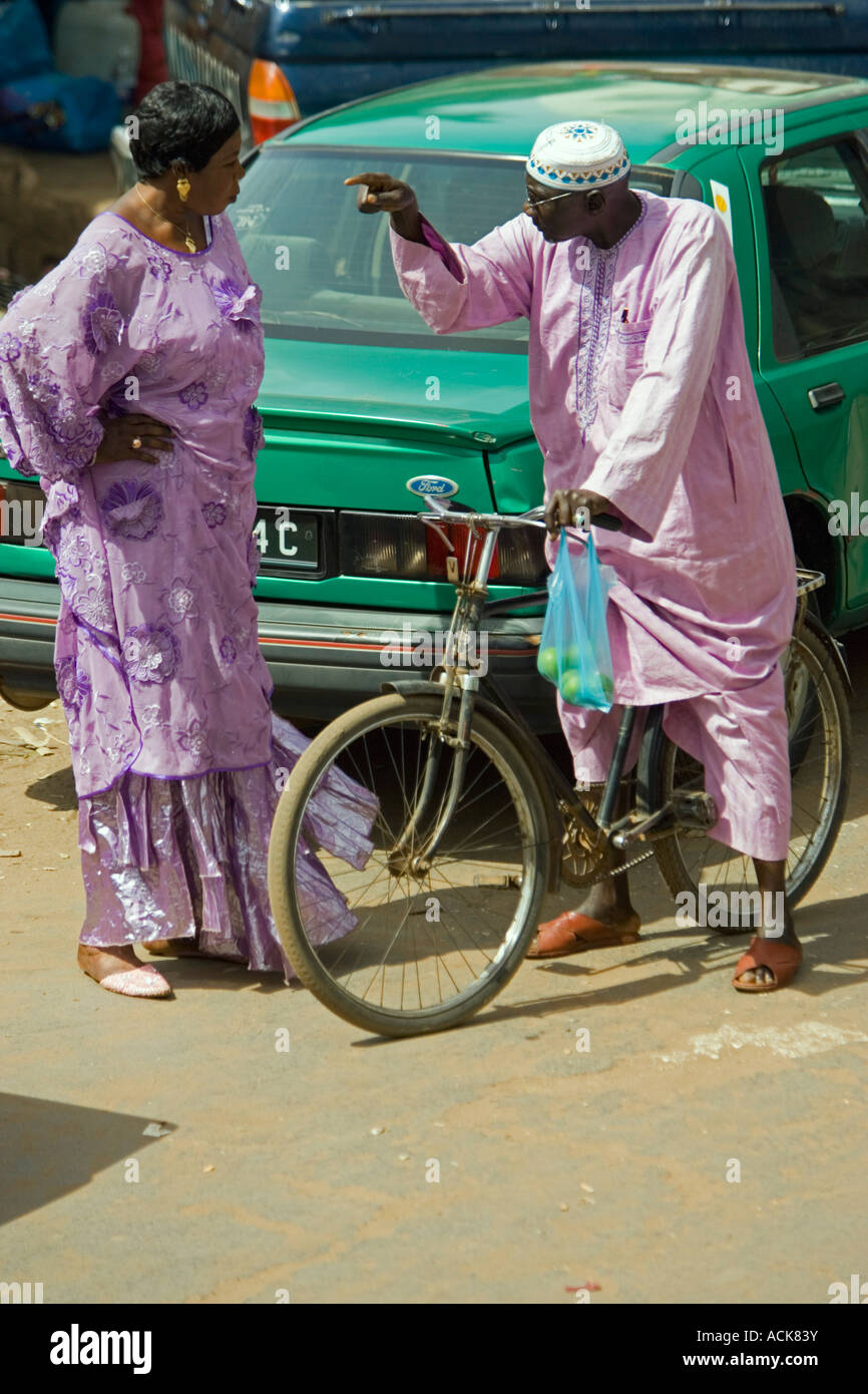 Gambian man in traditional dress hi-res stock photography and images ...