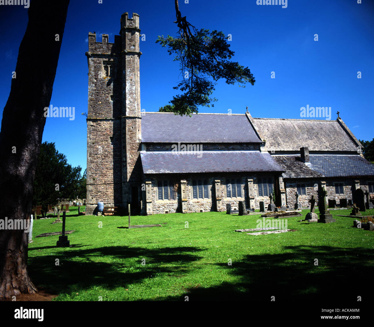Caerwent church wales uk hi-res stock photography and images - Alamy