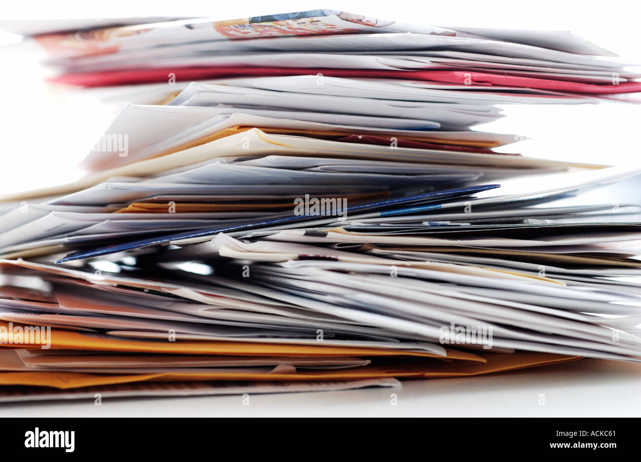 Pile of junk mail hi-res stock photography and images - Alamy