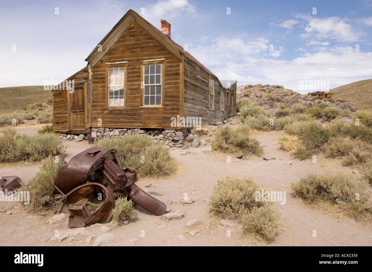 Old Building in Bodie, California. Ghost Town Stock Photo - Alamy