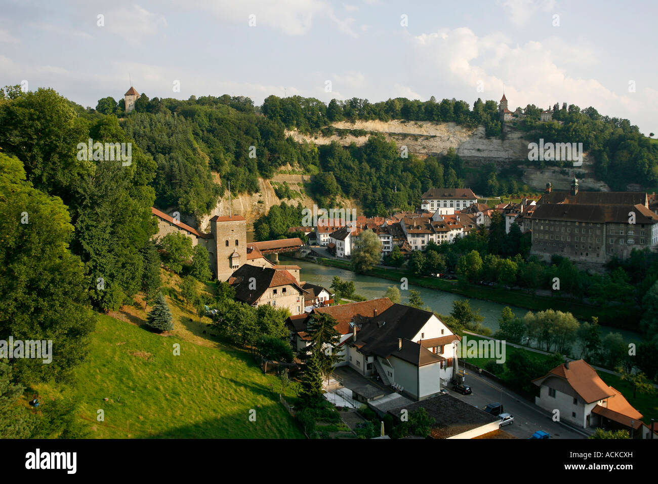 Fribourg Switzerland Europe Stock Photo - Alamy