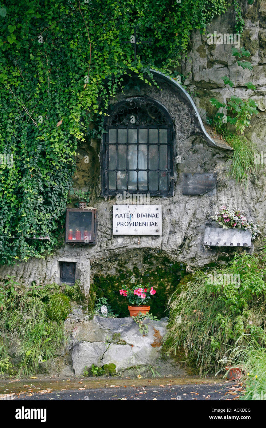 Roadside shrine in Switzerland Europe Stock Photo - Alamy