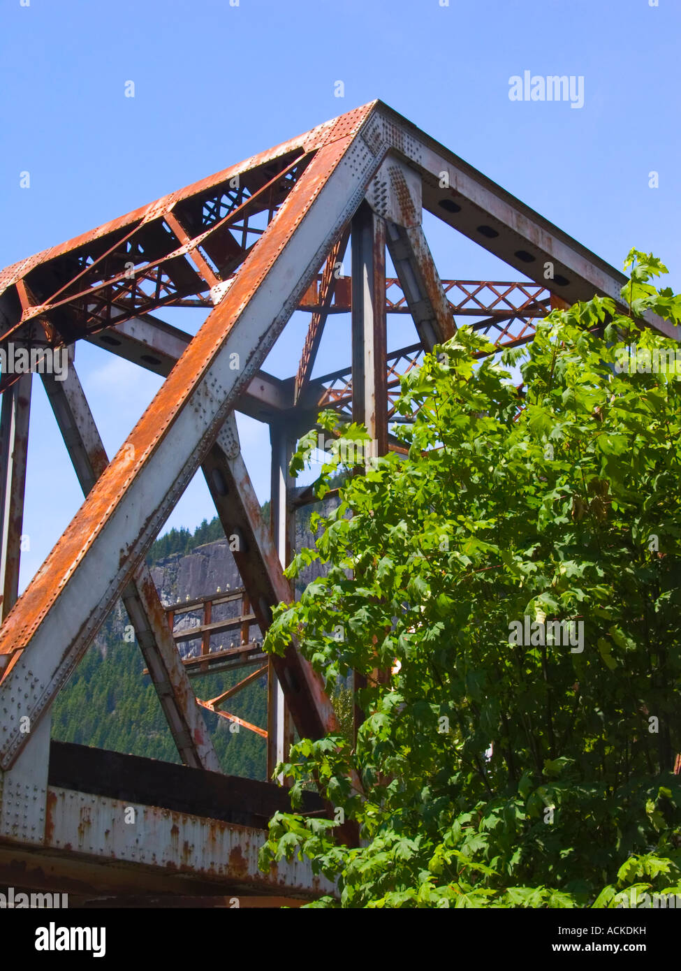 Index Railroad Bridge Stock Photo - Alamy